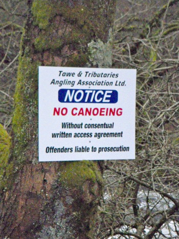 no_canoeing_sign : Canoe London