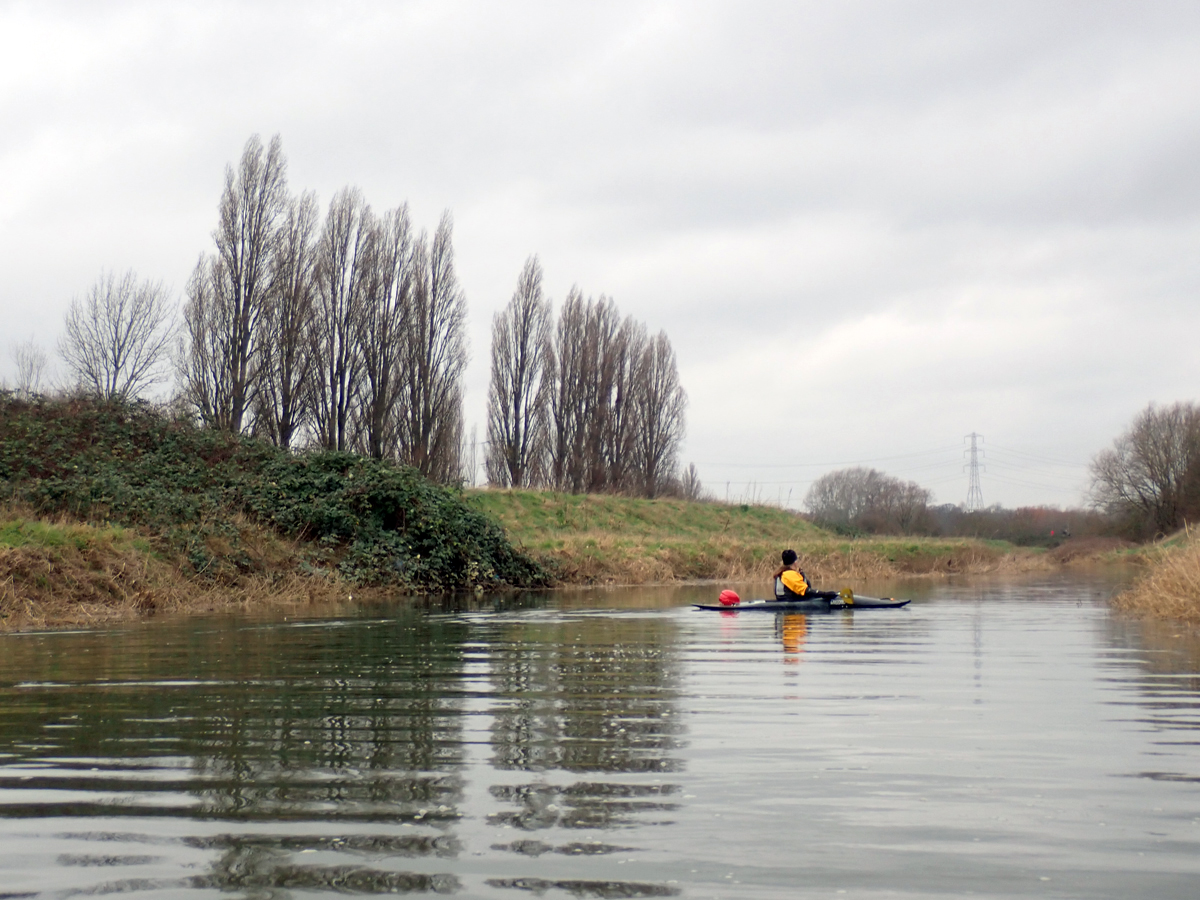 Kayaking the River Roding & Barking Creek, from the Thames to Ilford ...