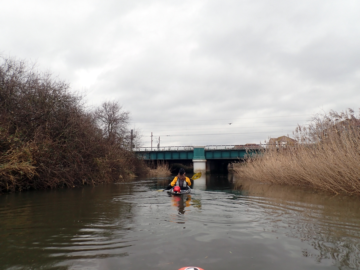 Kayaking the River Roding & Barking Creek, from the Thames to Ilford ...